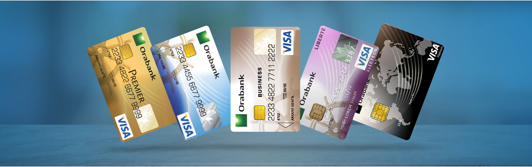 Les cartes bancaires | Orabank
